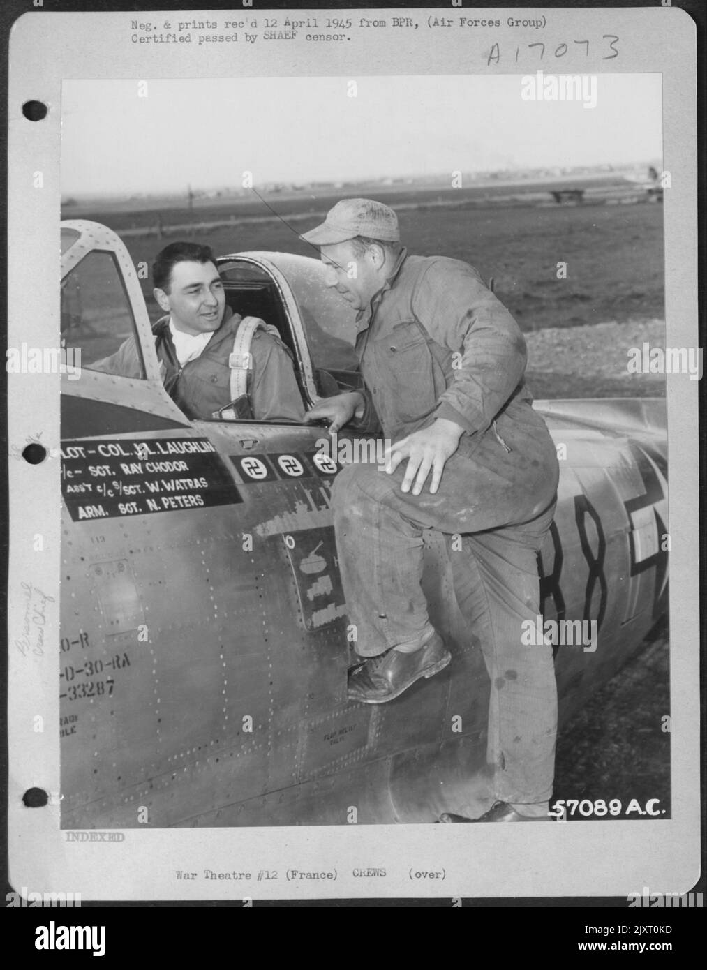 France - A Group Commander Who Leads His Pilots On Dangerous And Highly ...