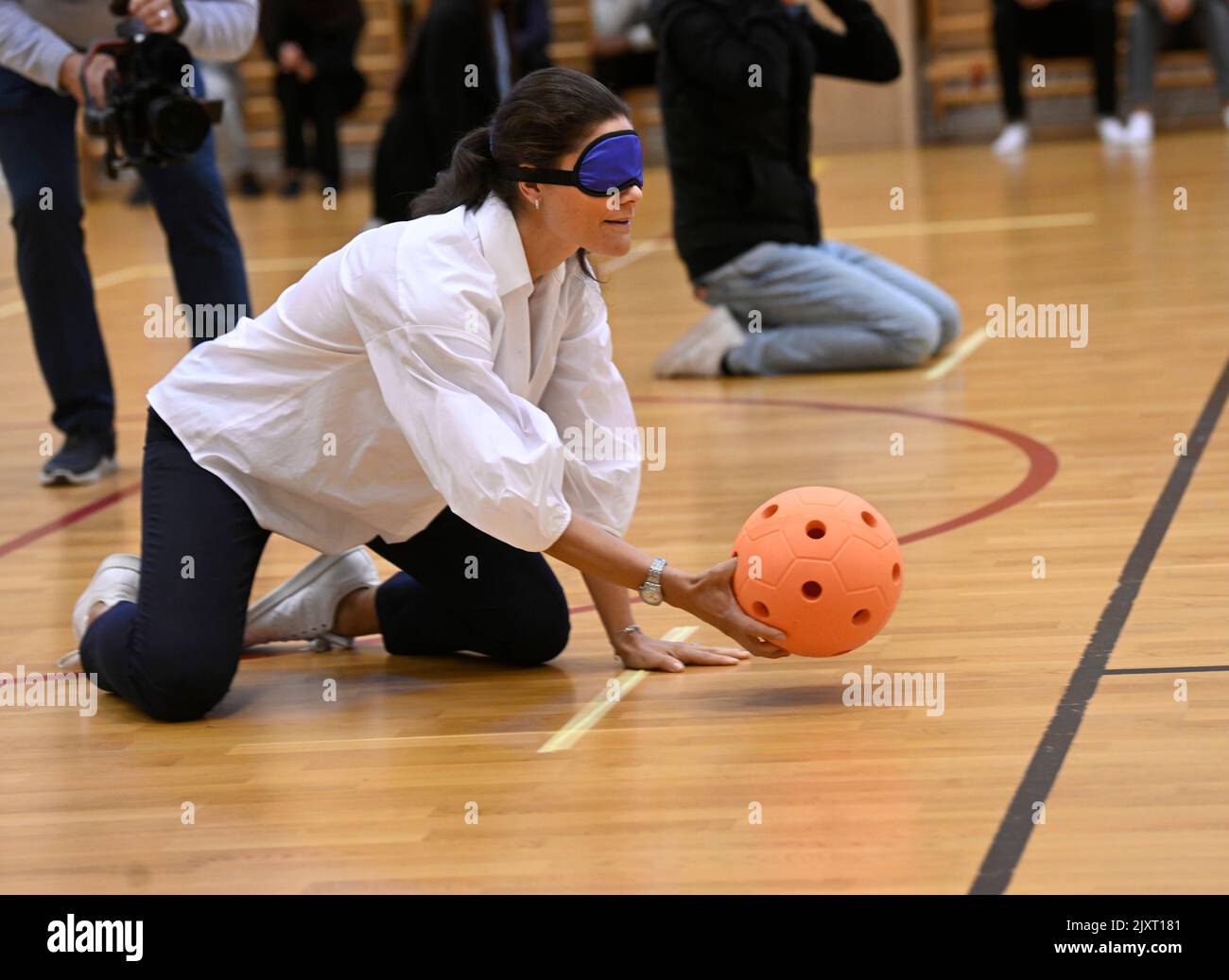 Goalball children hi-res stock photography and images - Alamy