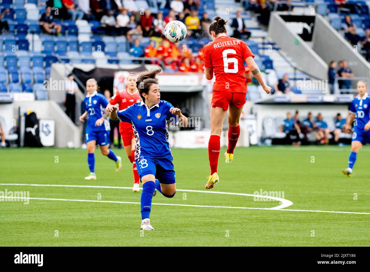 06.09.2022, Lausanne, Stade de la Tuiliere, FIFA World Cup ...