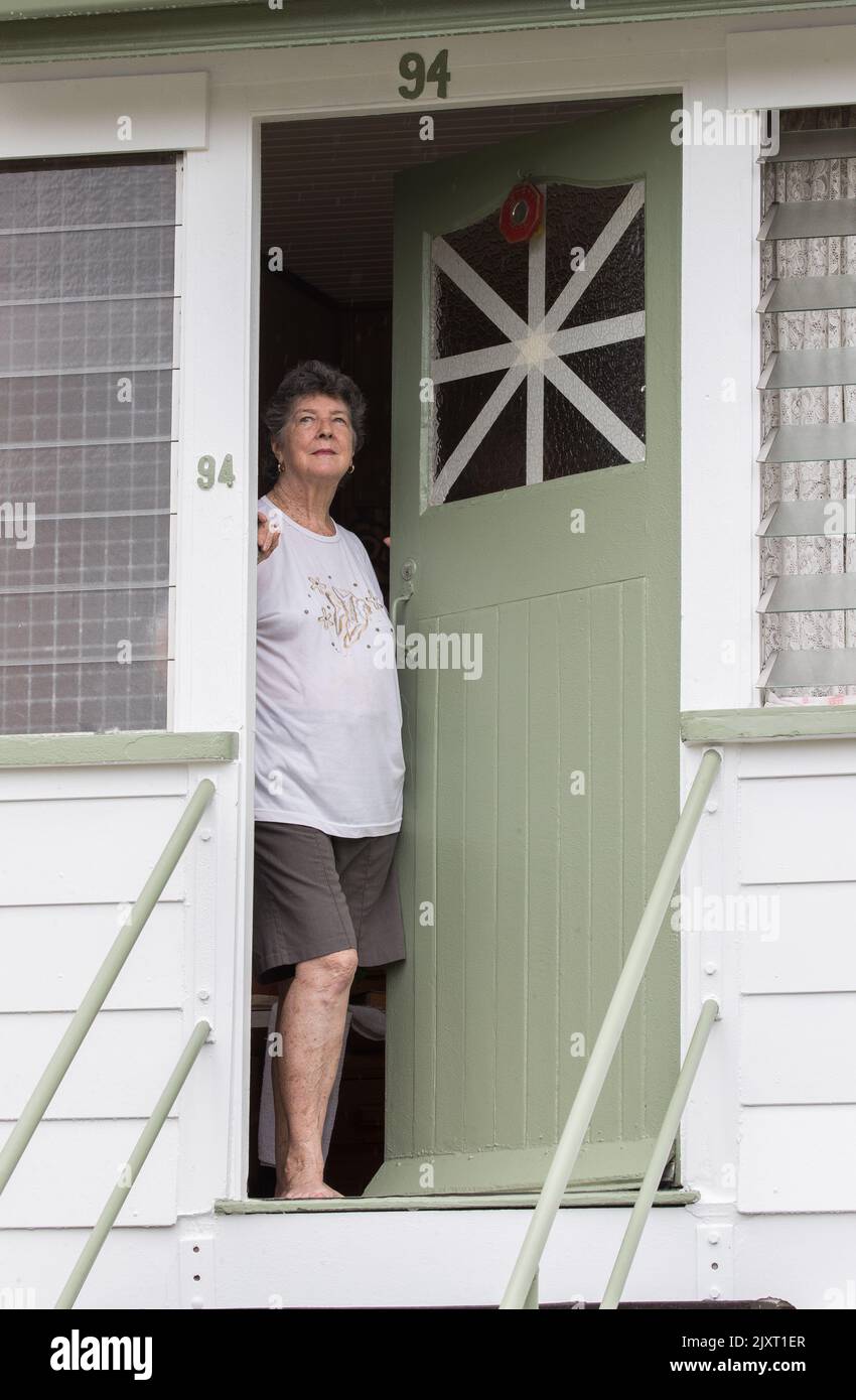Margaret O'Grady is seen at her residence in Cairns, Queensland ...