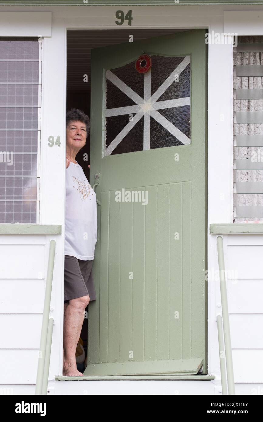 Margaret O'Grady is seen at her residence in Cairns, Queensland ...