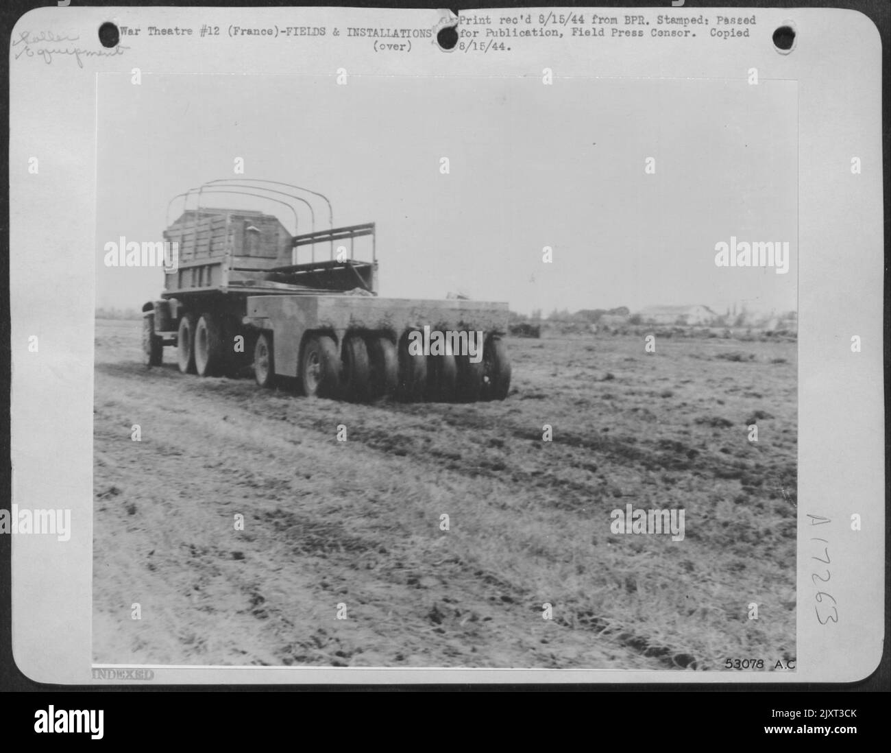 The compacting process beings with the wobble-wheel roller being run up ...