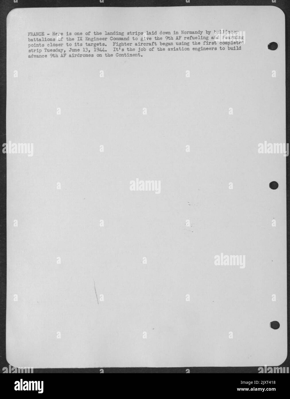 FRANCE-Here is one of the landing strops laid down in Normandy by ...