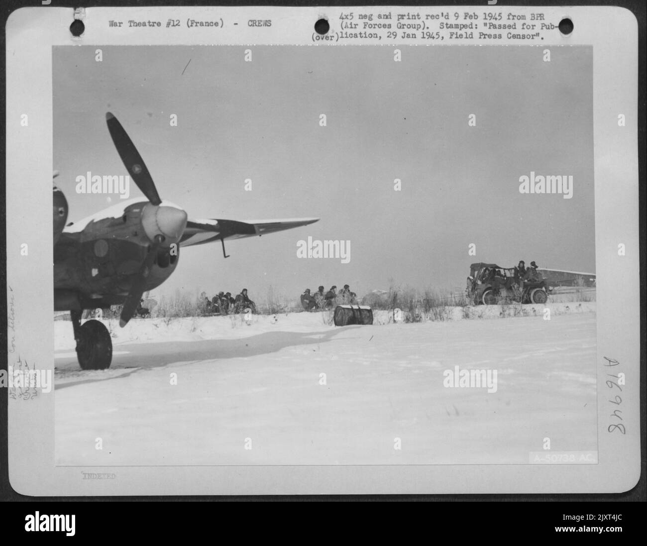 Ninth Air force Lockheed Stock Photo - Alamy