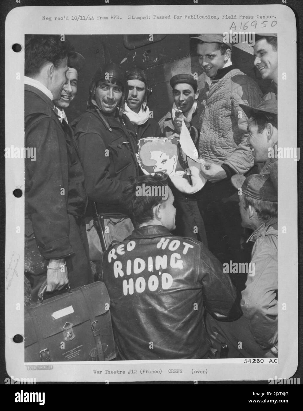 FRANCE-before they left their ship, the crew of the crashed ...