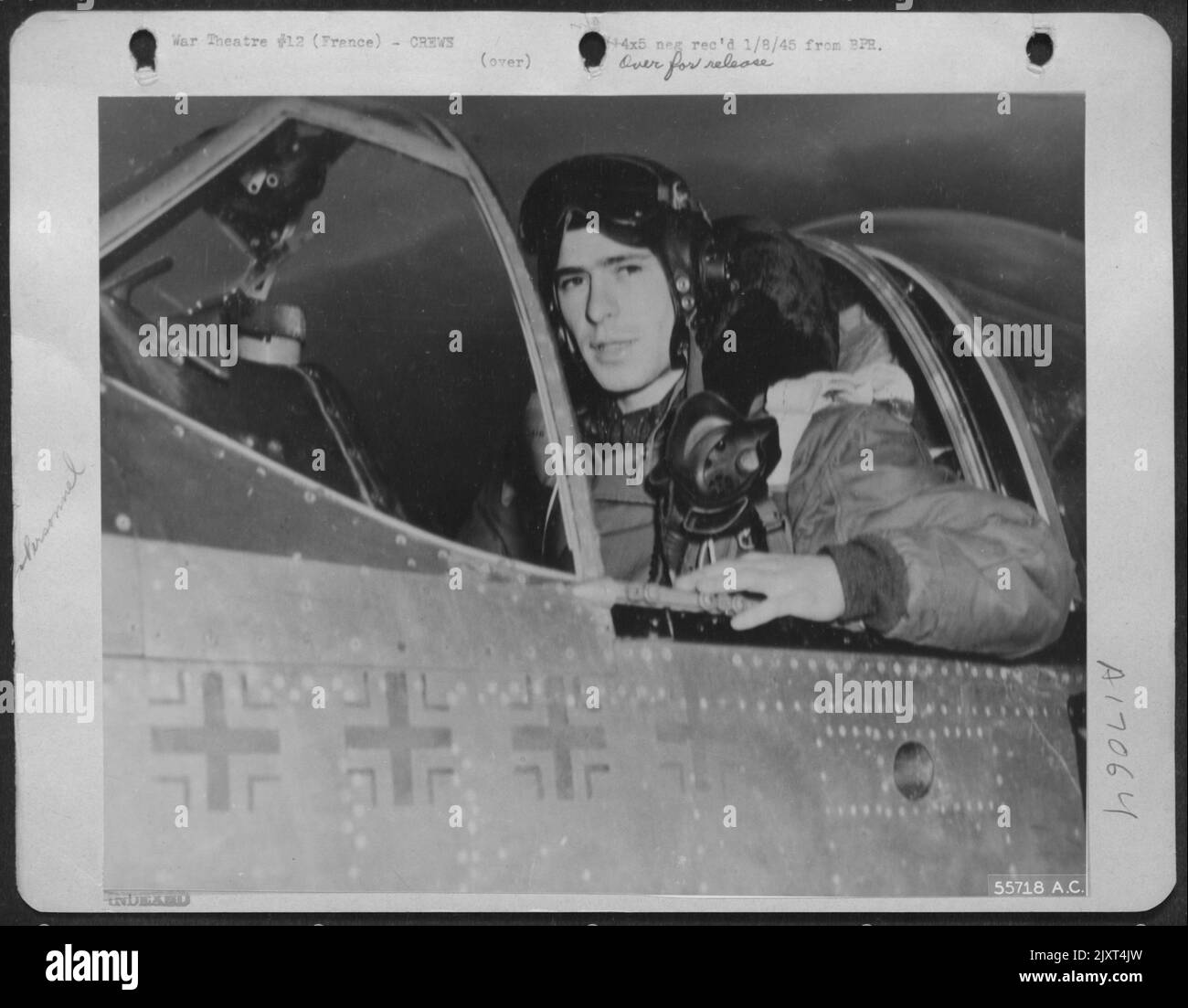 Capt. John H. Hoefker, Ft. Mitchell, Ky., is first 9th Air force ...