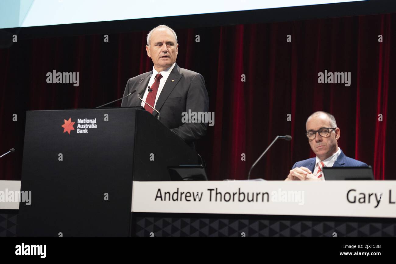 NAB Group Chief Executive Officer and Managing Director Andrew Thorburn ...