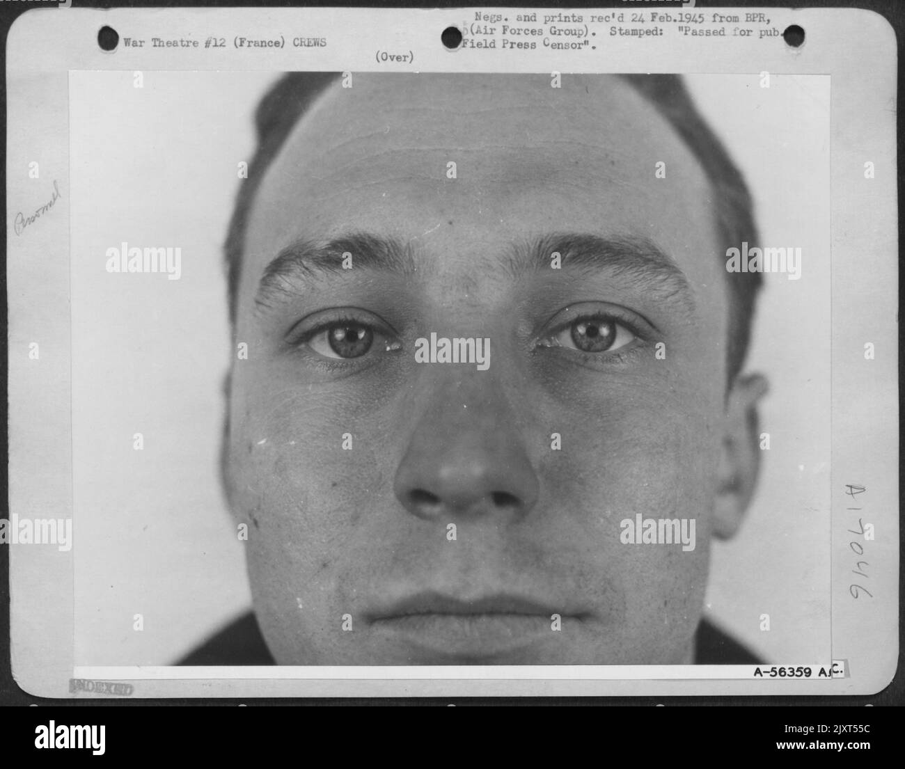 The eyes of Capt. William E. Smith (now Maj.) 485 Central Ave., Ga ...