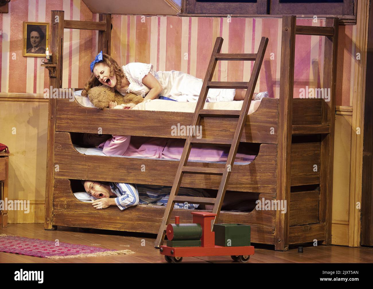 (From top) Francine Cain, who plays Wendy, Jordan Prosser, who plays ...