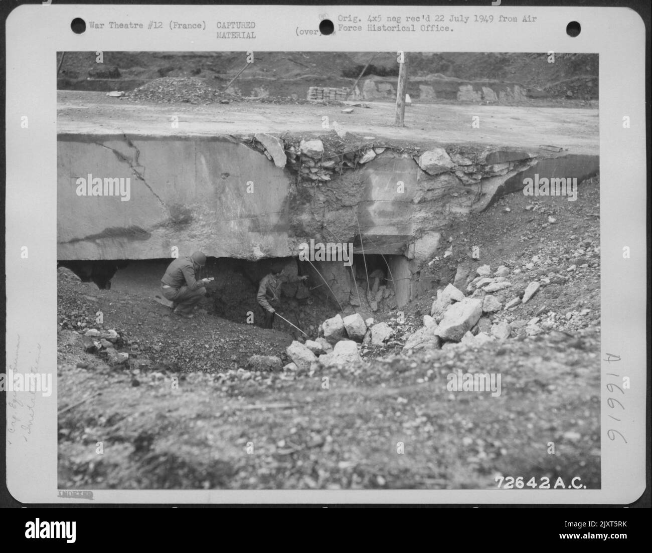 German Military Installations At Normandy Beach, France. Taken 22 June ...