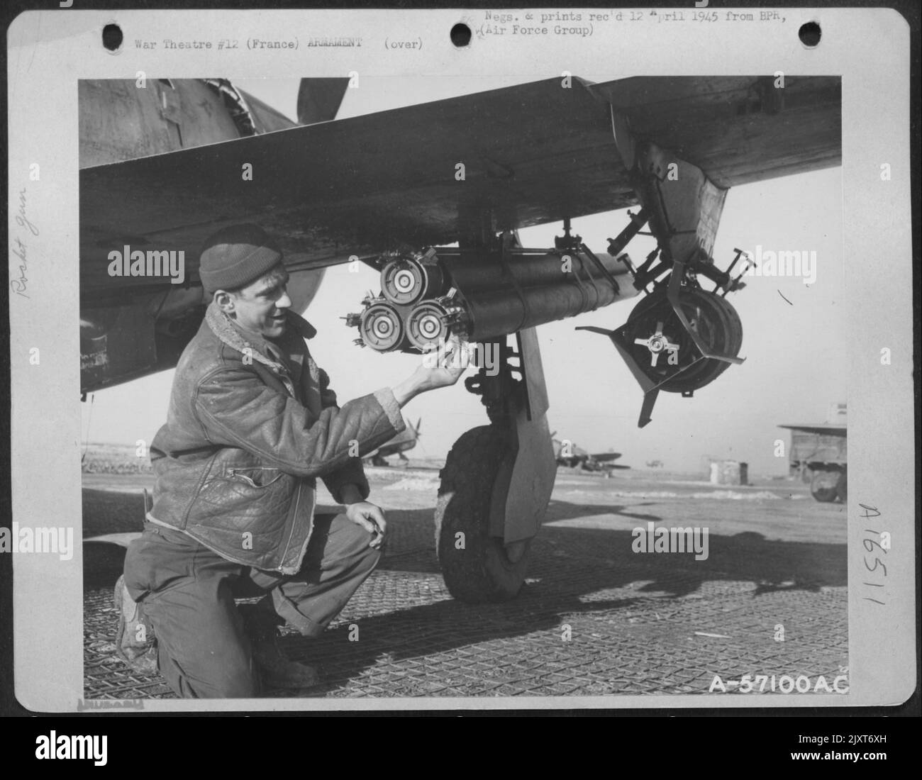 Final Check And Inspection Of Rocket Launcher Are Made By A Ground ...