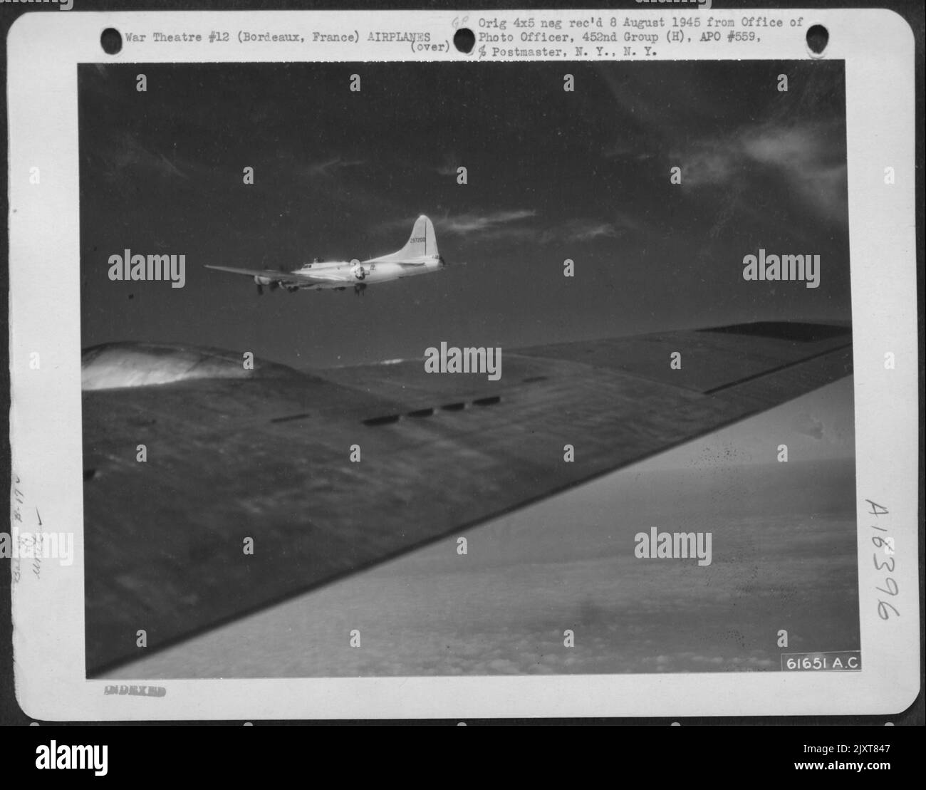 Boeing B-17, One In A Formation Of 'Flying Fortresses' Of The 452Nd ...