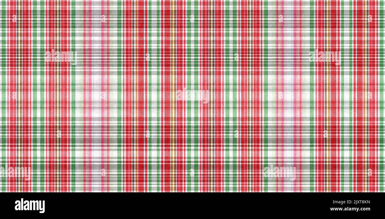 Christmas tartan background border. Traditional plaid for seasonal ...