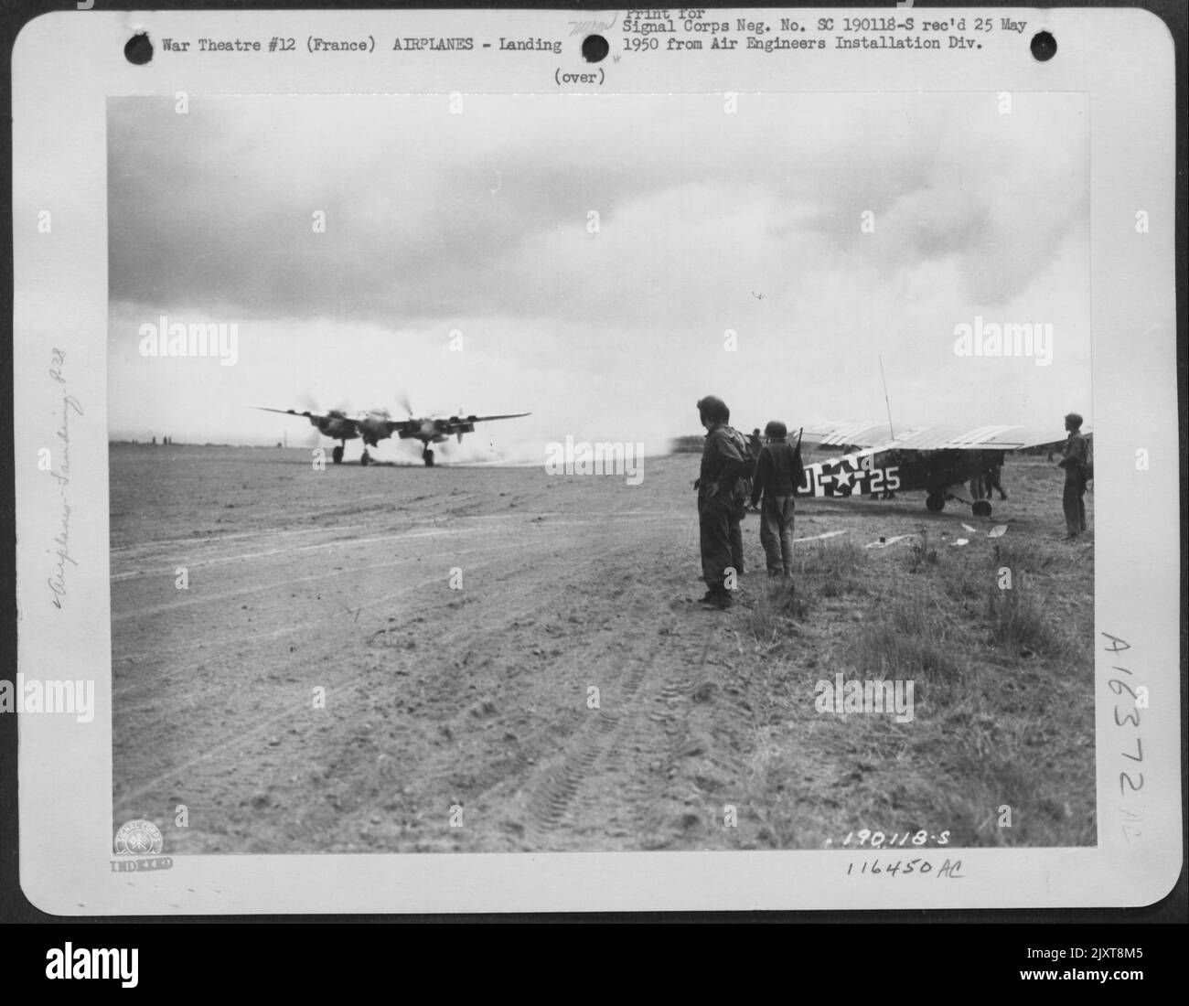 Allied Invasion Of France-- A Small Group Of G.I.S Watch The First ...