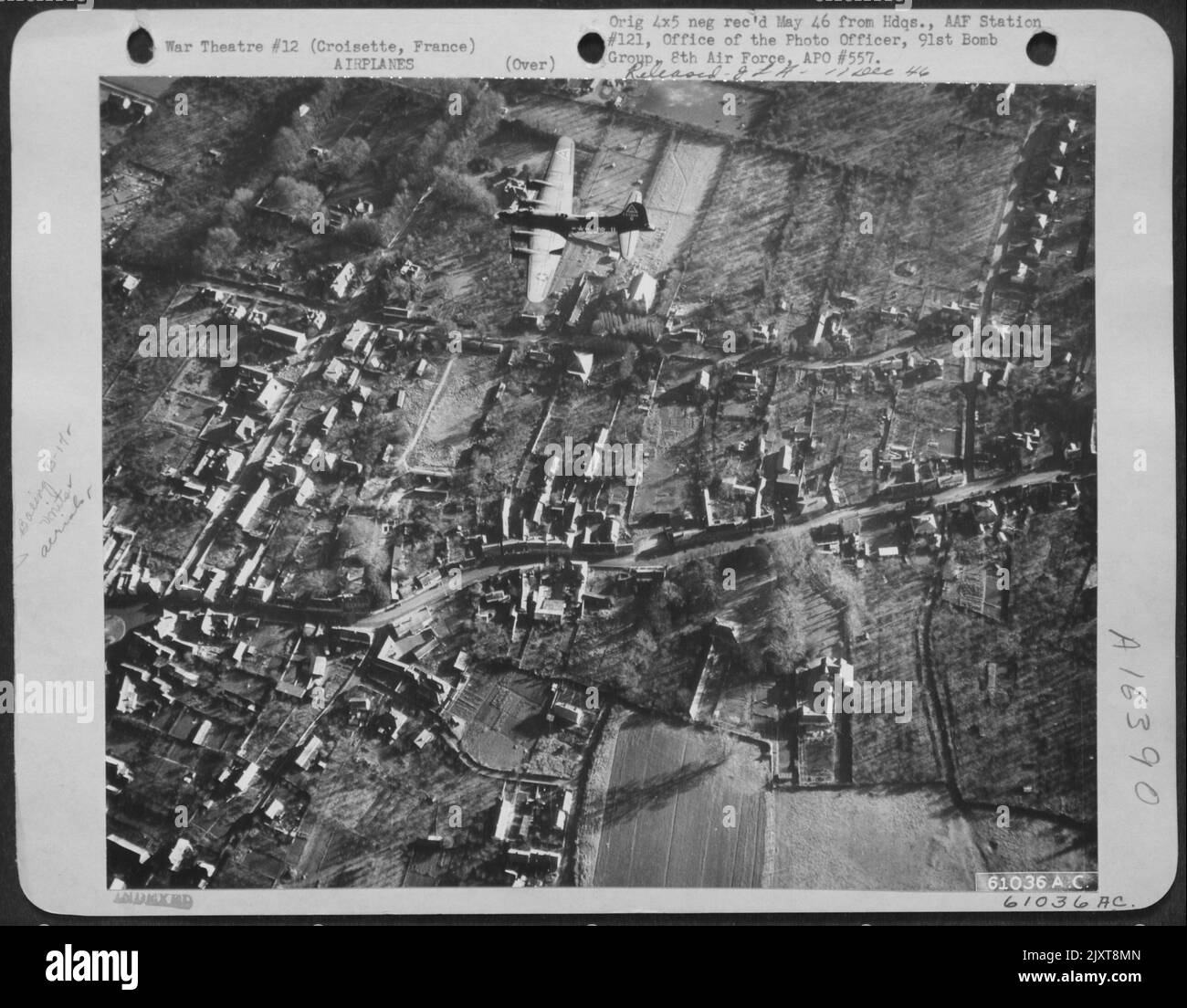 Boeing B-17 Flying Fortresses Of The 91St Bomb Group, 8Th Air Force ...