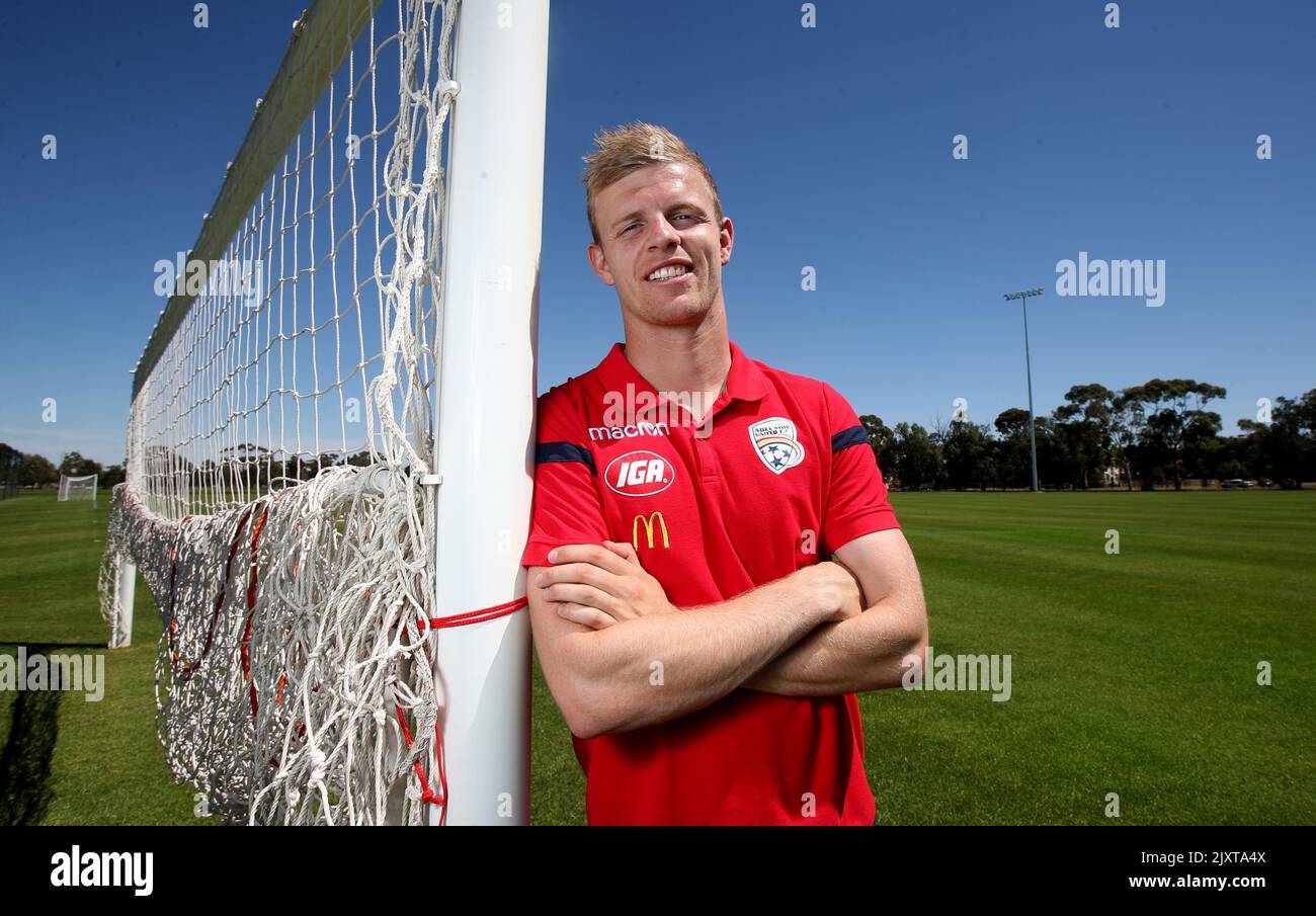 **FILE**Adelaide United centre back Jordan Elsey poses for a photograph ...