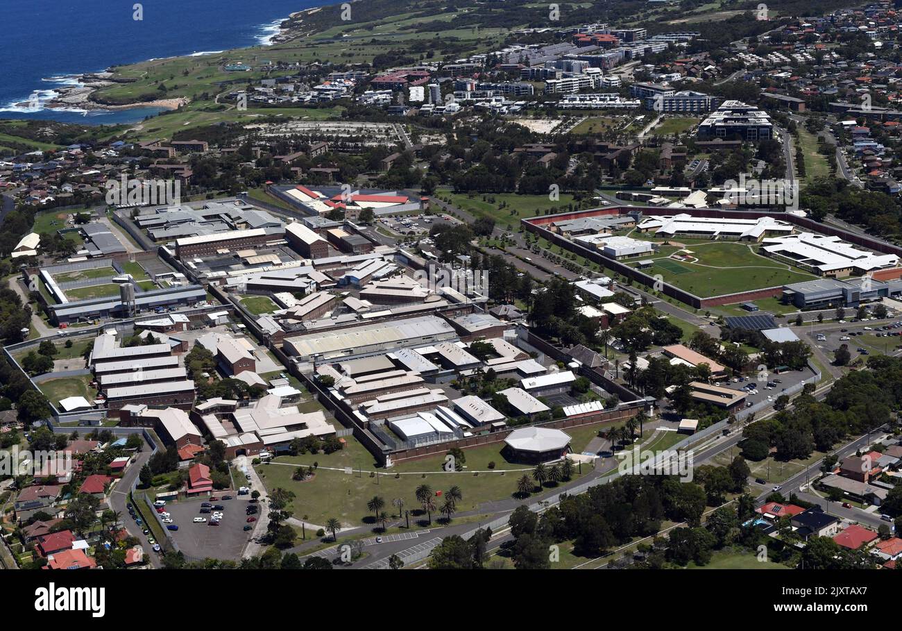 An aerial view of Long Bay Correctional Centre in Sydney, Wednesday ...