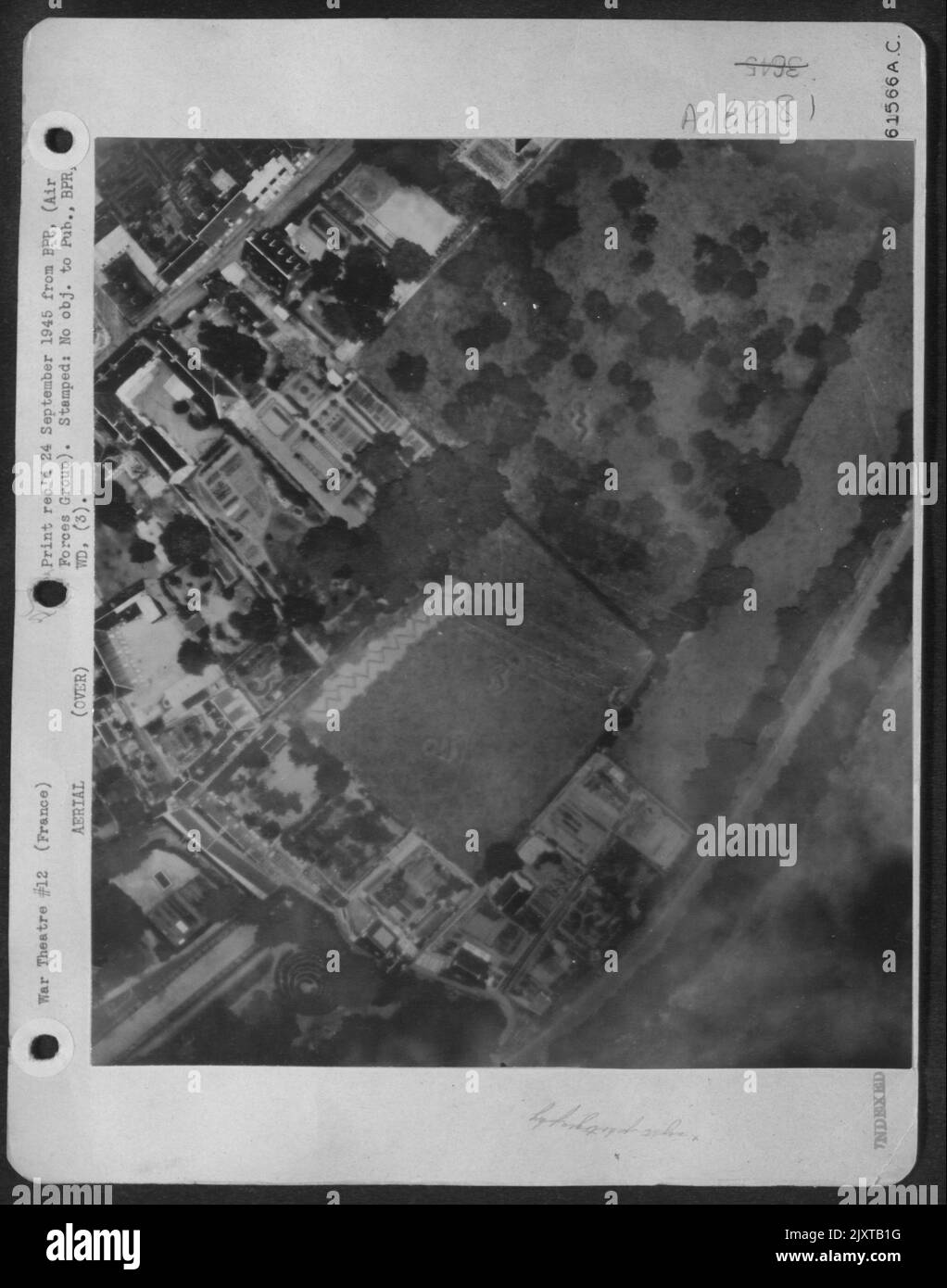Clearly Shown Here Are Enemy Fortifications Near St. Lo, France, On D ...
