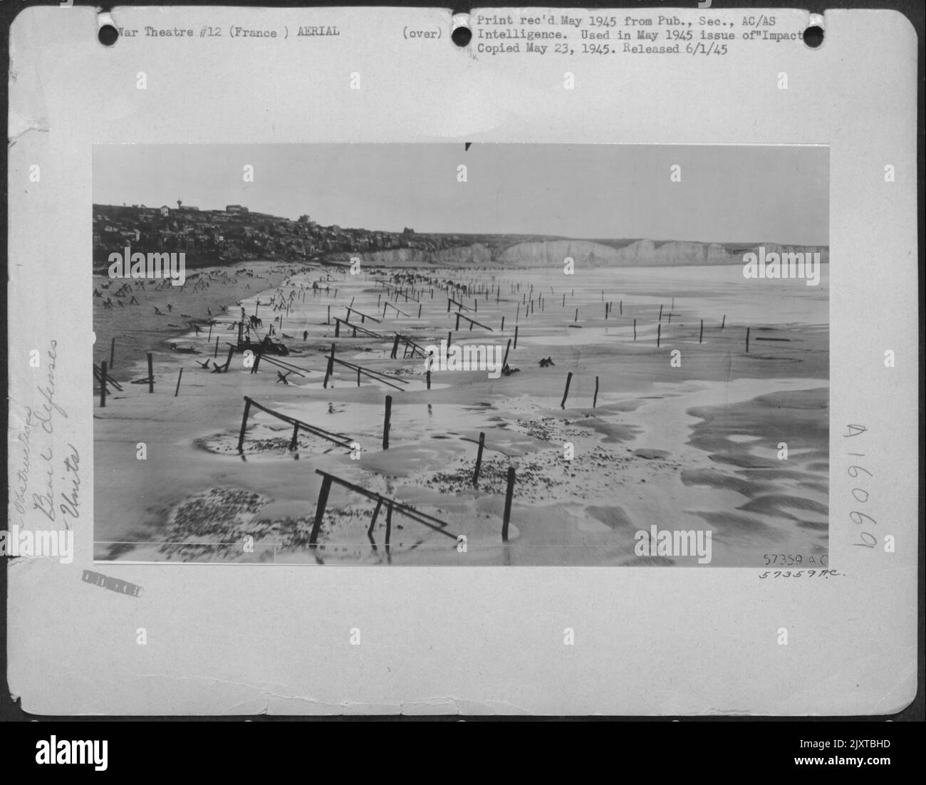 Detailing Information On Normandy Beach Defenses Was Obtained From ...