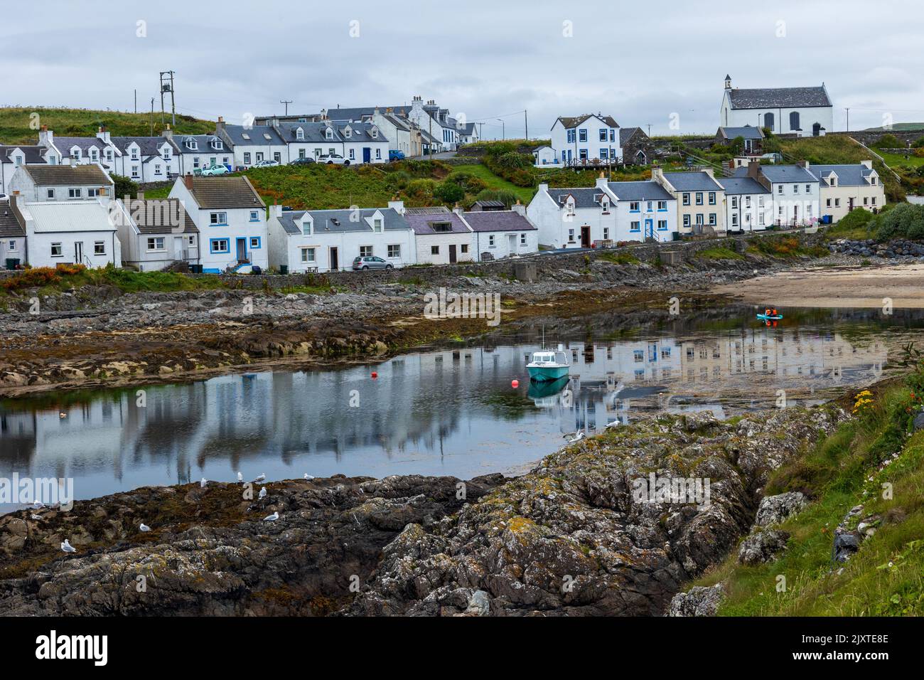 Portnahaven is a pretty coastal village on the Scottish island of Islay ...