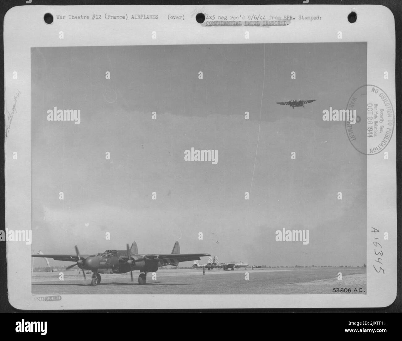 One of the recently announced Northrup P-61 Black Widow night fighter ...