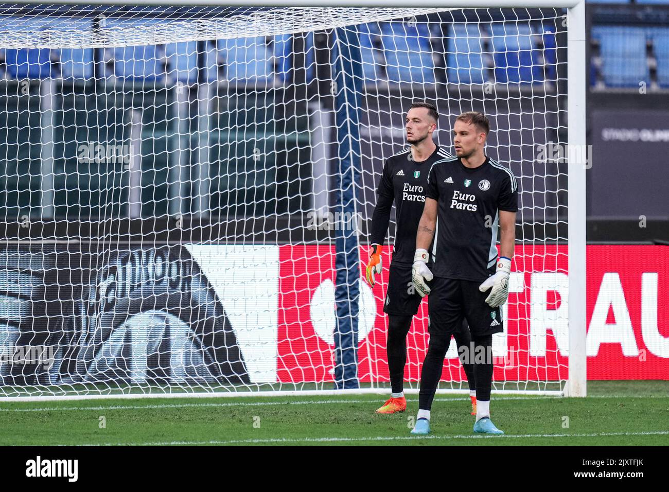 Rome, Italy. 07th Sep, 2022. Rome - Feyenoord keeper Justin Bijlow ...