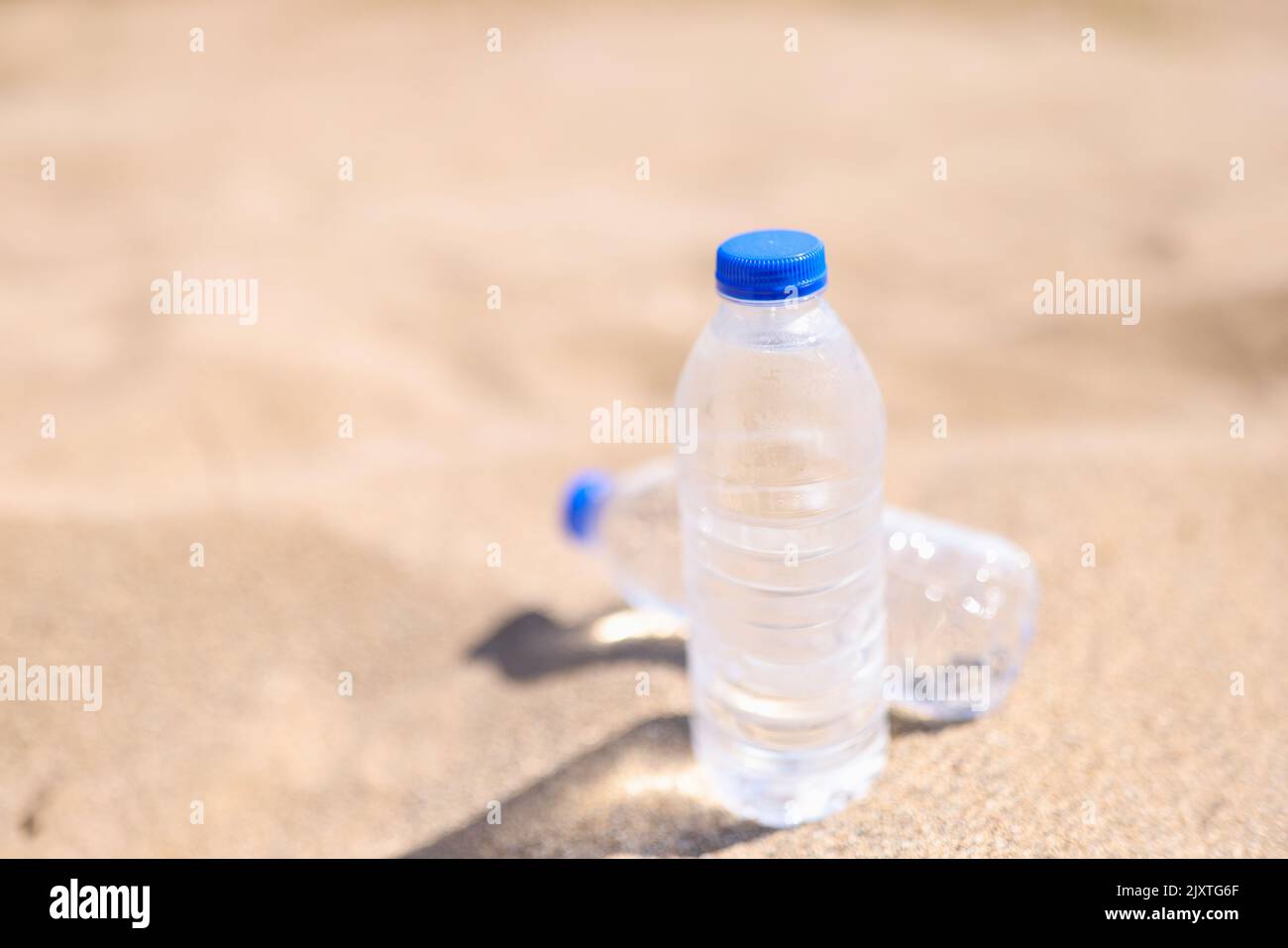 Bottled mineral water on beach hi-res stock photography and images - Alamy