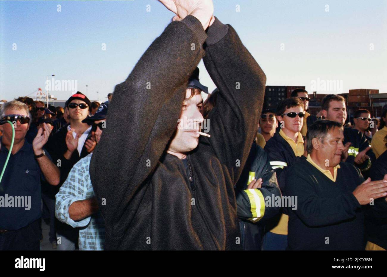 **FILE** A May 4, 1998 file photo of Maritime Union Association (MUA ...