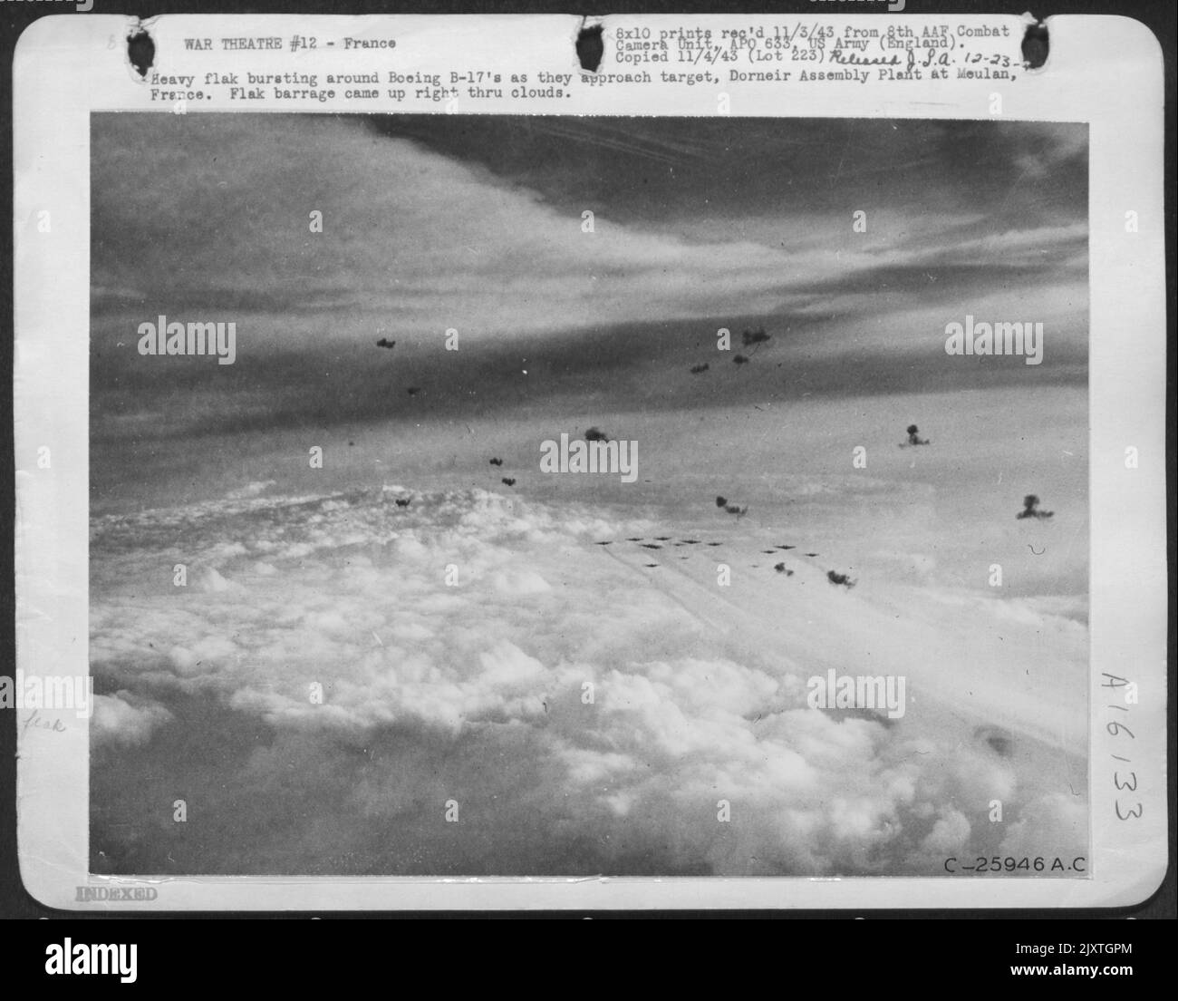 Flak barrage Black and White Stock Photos & Images - Alamy