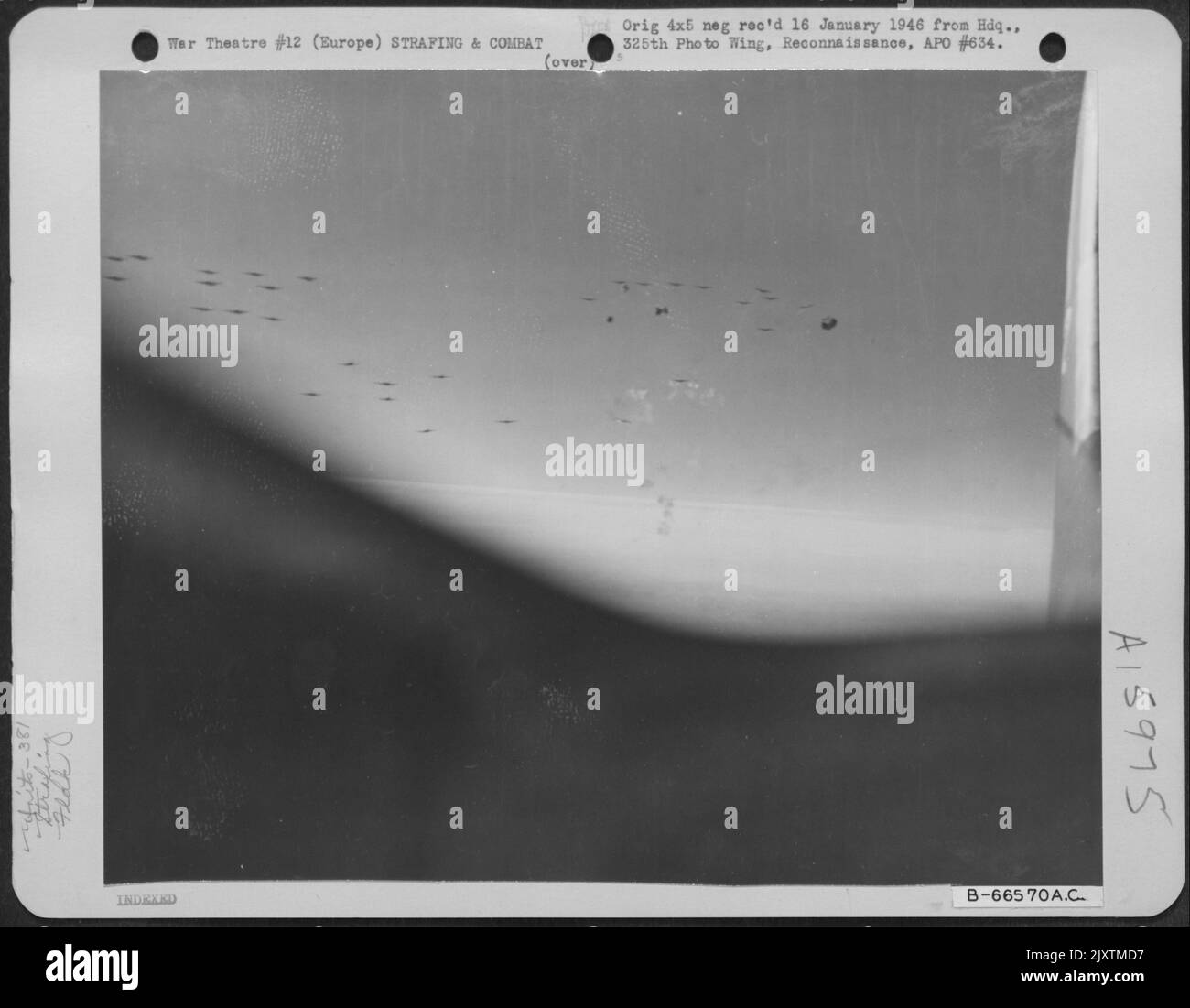 Flak barrage Black and White Stock Photos & Images - Alamy