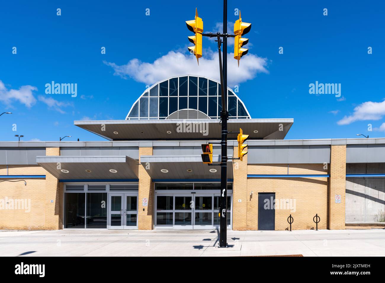 Mississauga City Centre Transit Terminal. Mississauga, Ontario, Canada ...
