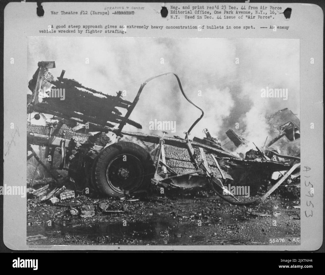 A good steep approach gives an extremely heavy concentration of bullets ...