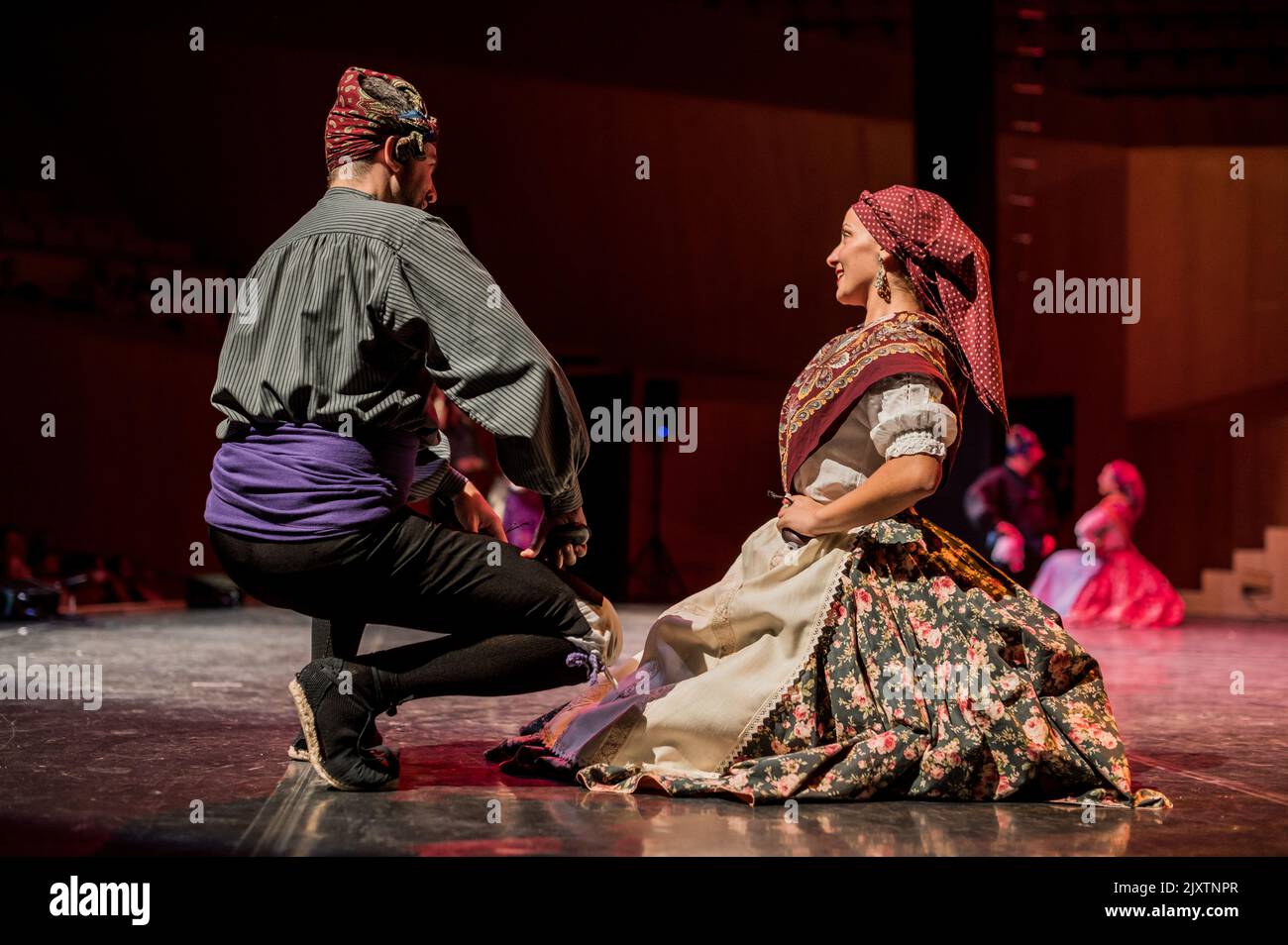 Raices de Aragon dance formation from Aragon, Spain, performs at Eifolk ...