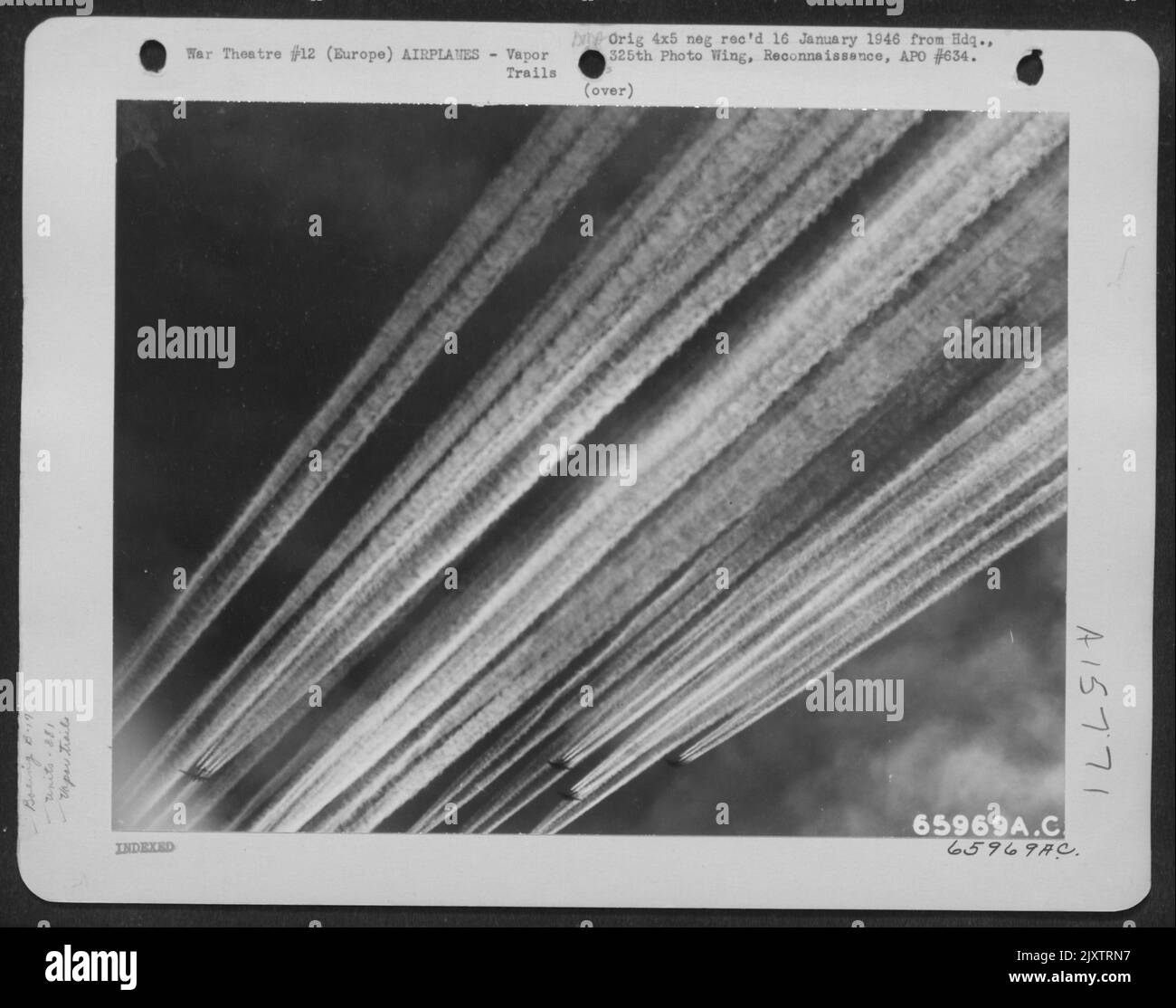 Boeing B-17 Flying Fortresses Of The 381St Bomb Group Leave Bright ...