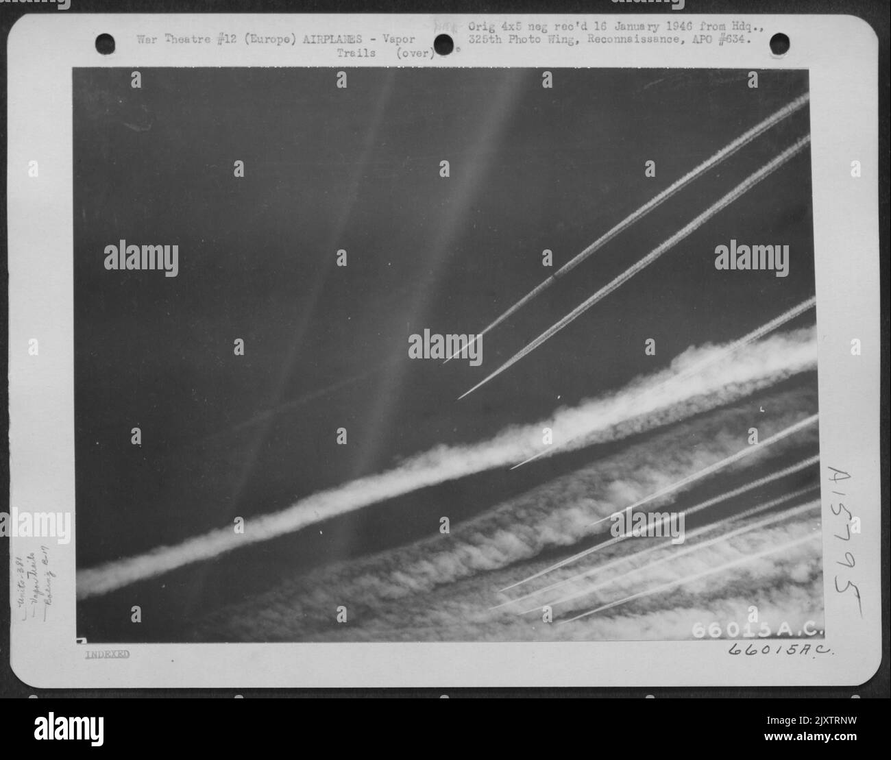 Boeing B-17 Flying Fortresses Of The 381St Bomb Group En Route To Bomb ...
