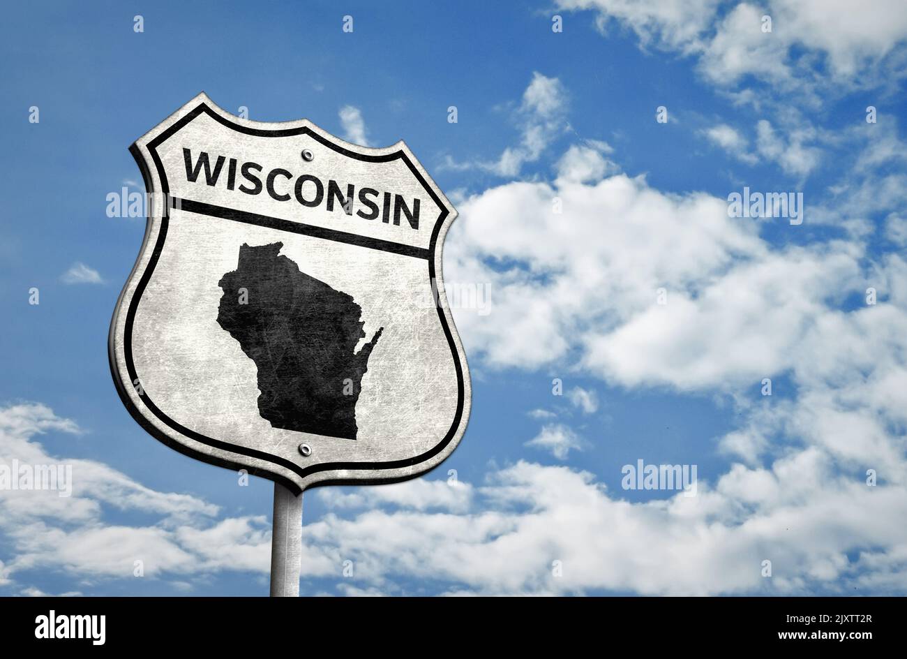 Map of route 66 hi-res stock photography and images - Alamy