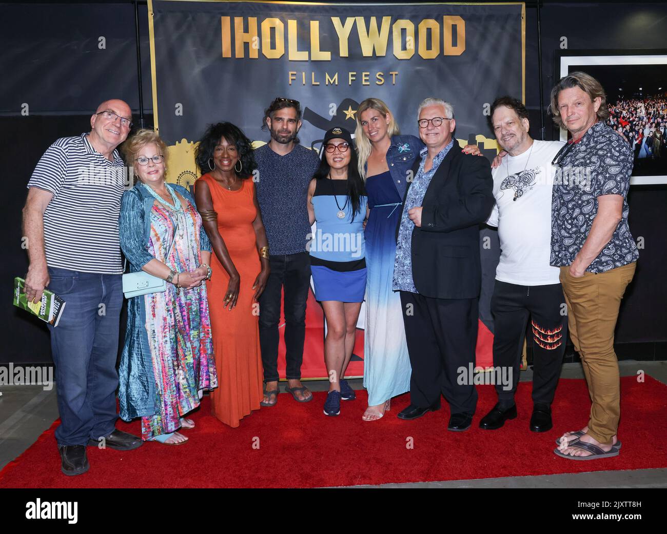 Hollywood, California, USA. Andre Miripolsky, Melody Brenna, Ravin Dave ...