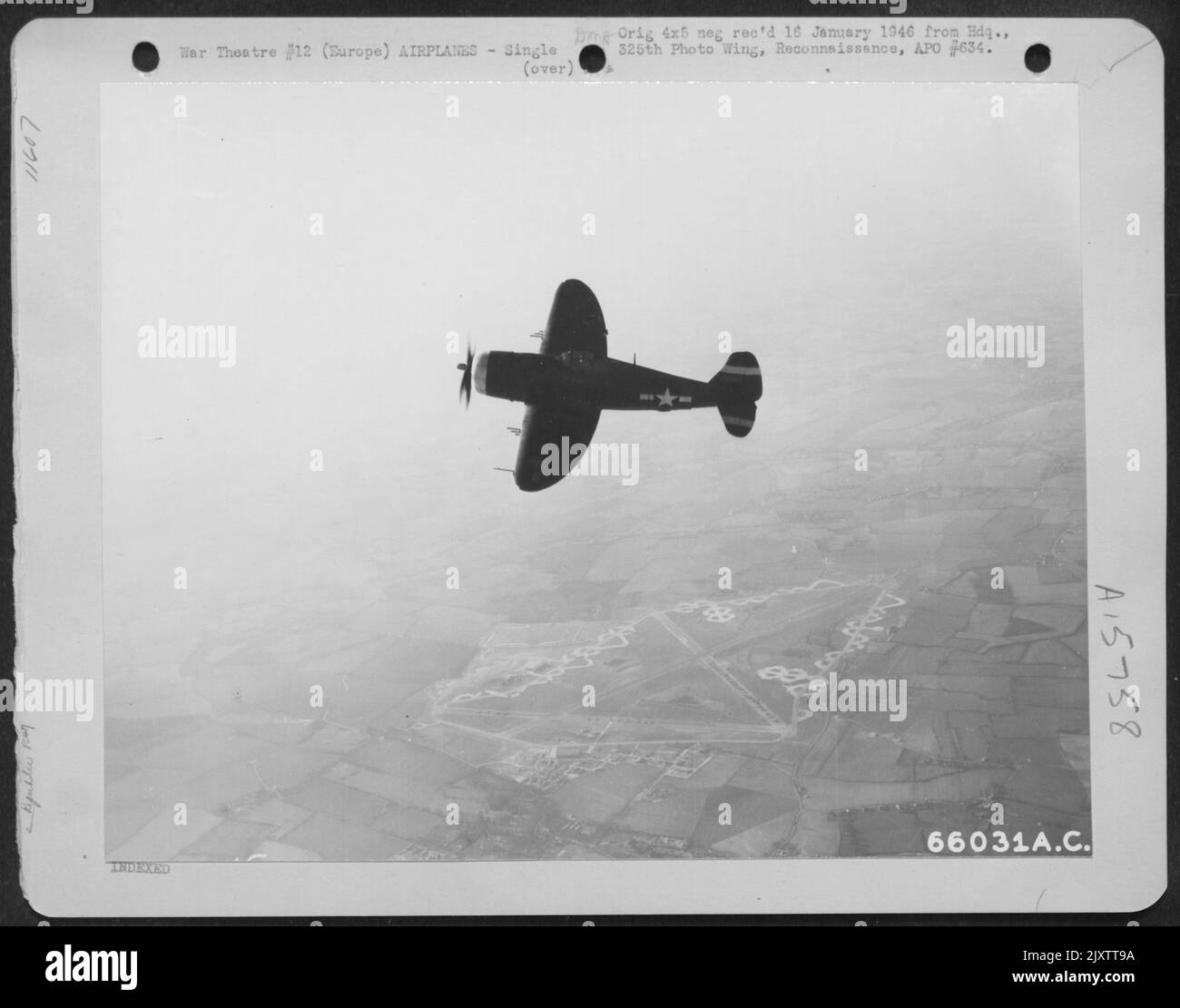 Republic 47 thunderbolt pilots hi-res stock photography and images - Alamy