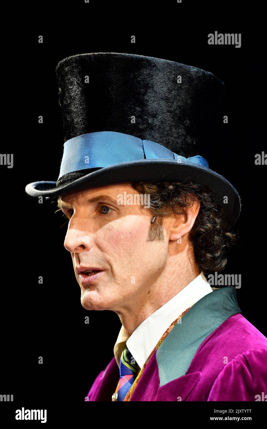 Paul Slade-Smith as Willy Wonka seen during a preview the Australian ...