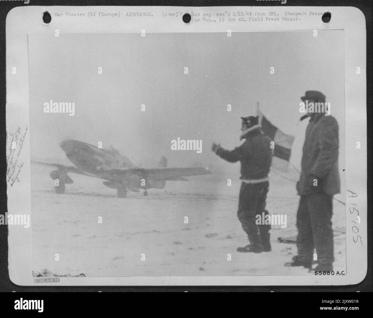 Despite an icy crust of snow blanketing the runways, North American P ...