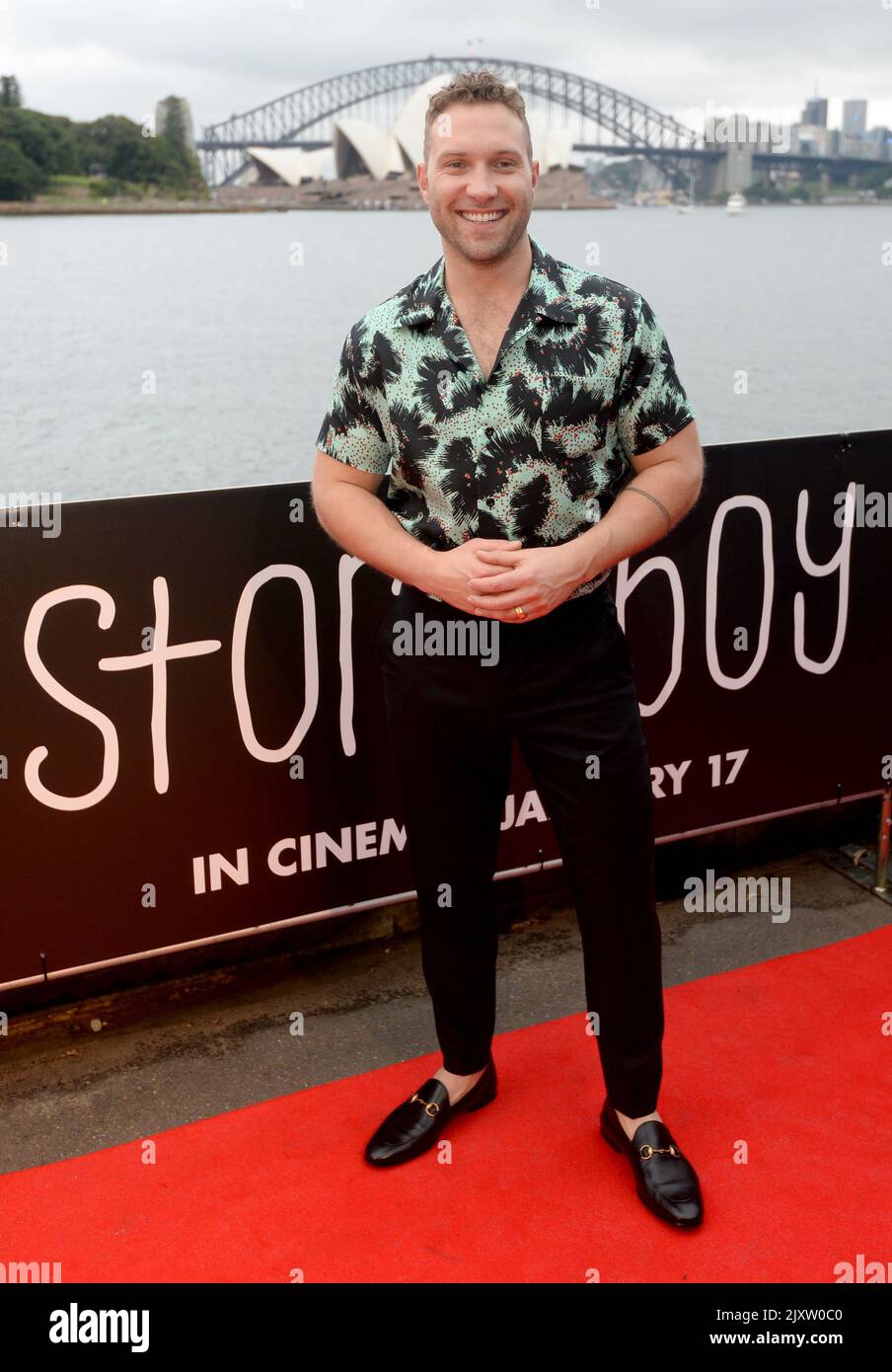 Actor Jai Courtney attends the Sydney premiere of the movie 'Storm Boy ...