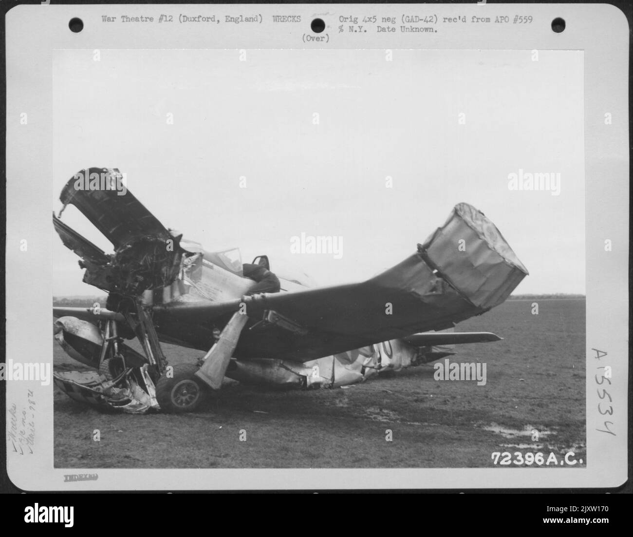 North American P-51 (A/C No. 416370) Of The 78Th Fighter Group Was ...