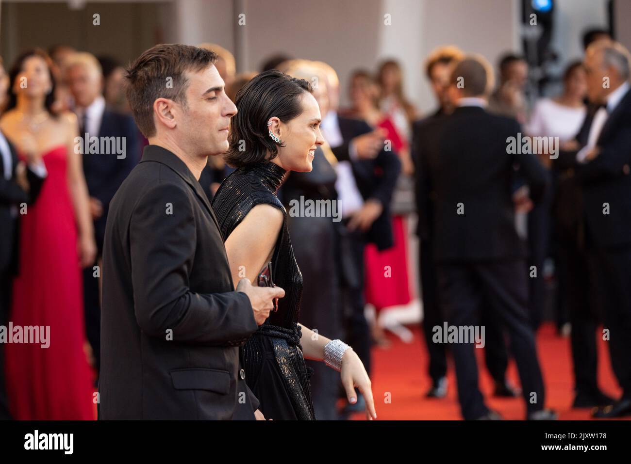 Lido Di Venezia, Italy. 06th Sep, 2022. Sara Serraiocco (L) and ...