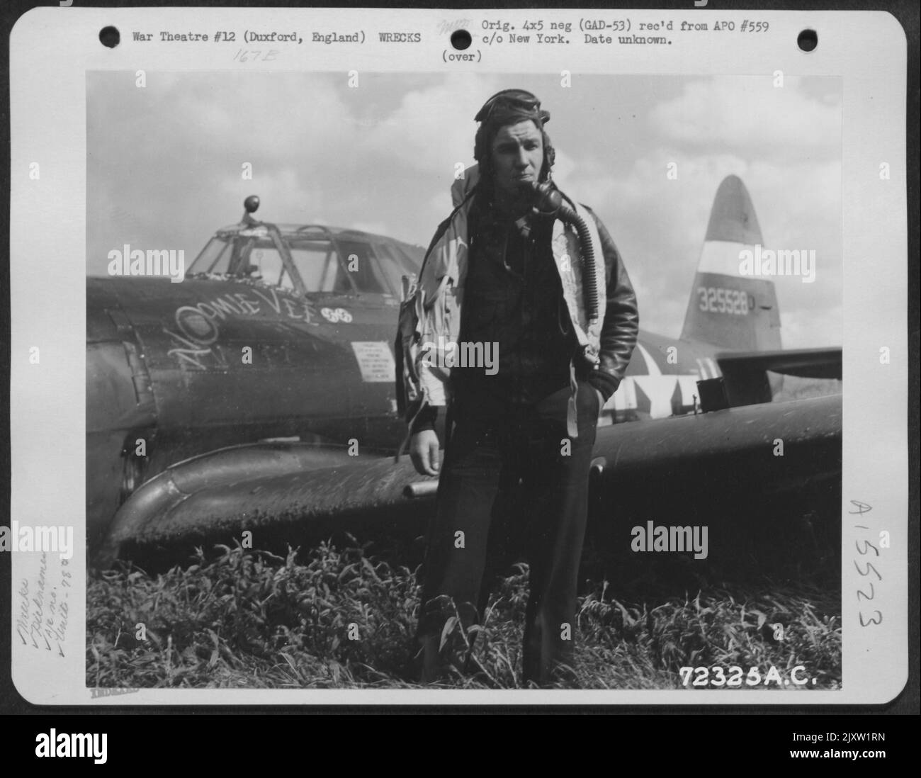 Republic P-47 'Noamie Vee' (A/C No. 325528) Of The 78Th Fighter Group ...