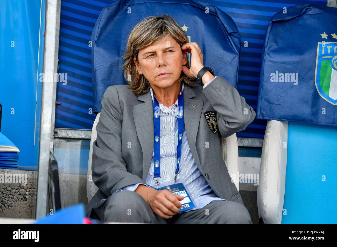 Paolo Mazza stadium, Ferrara, Italy, September 06, 2022, Italy's Head ...