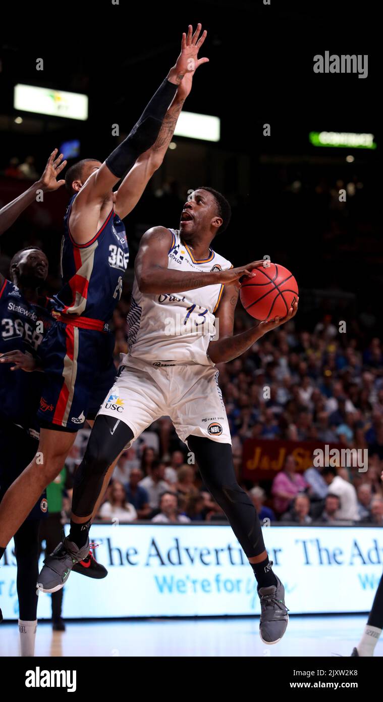 Lamar Patterson of the Bullets during the Round 13 NBL match between ...