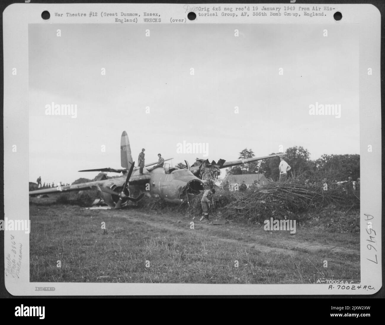 Crime wreckage Black and White Stock Photos & Images - Alamy