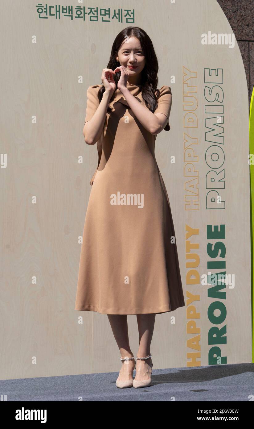 7 Sep 2022 – Seoul, South Korea: South Korean singer Yoona, member of K ...