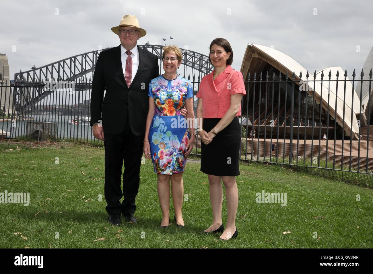 NSW Premier Gladys Berejiklian (right), Federal Court of Australia and ...