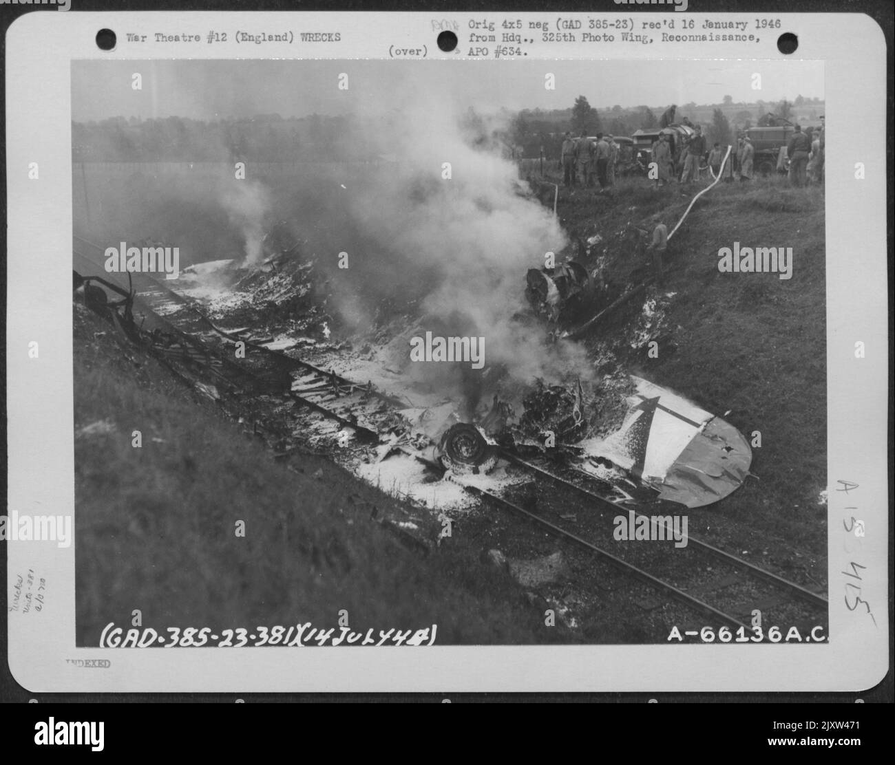 Unusual Crash Of A Boeing B-17 "Flying Fortress" (A/C No. 148) Of The ...
